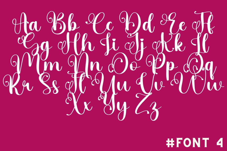 Barb Font Stylish Handwritten Typeface for Crafts and - Etsy