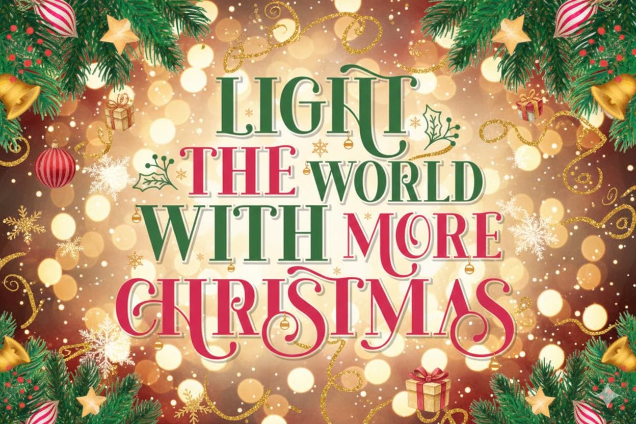 Christmas Font V3, Festive Holiday Typeface With Vintage Serifs & Bonus ...
