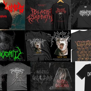12+ Premium Death Metal Fonts for Your Dark Designs, Black Metal Font ...
