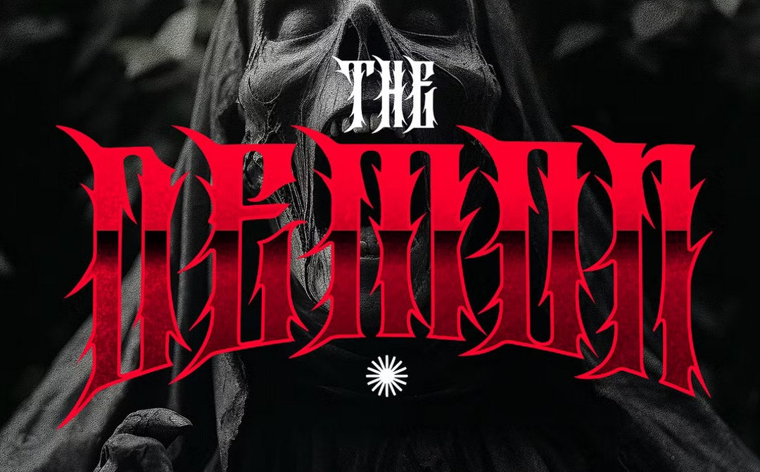 Death Metal Font for Your Dark Designs, Black Metal Font, Death Metal ...