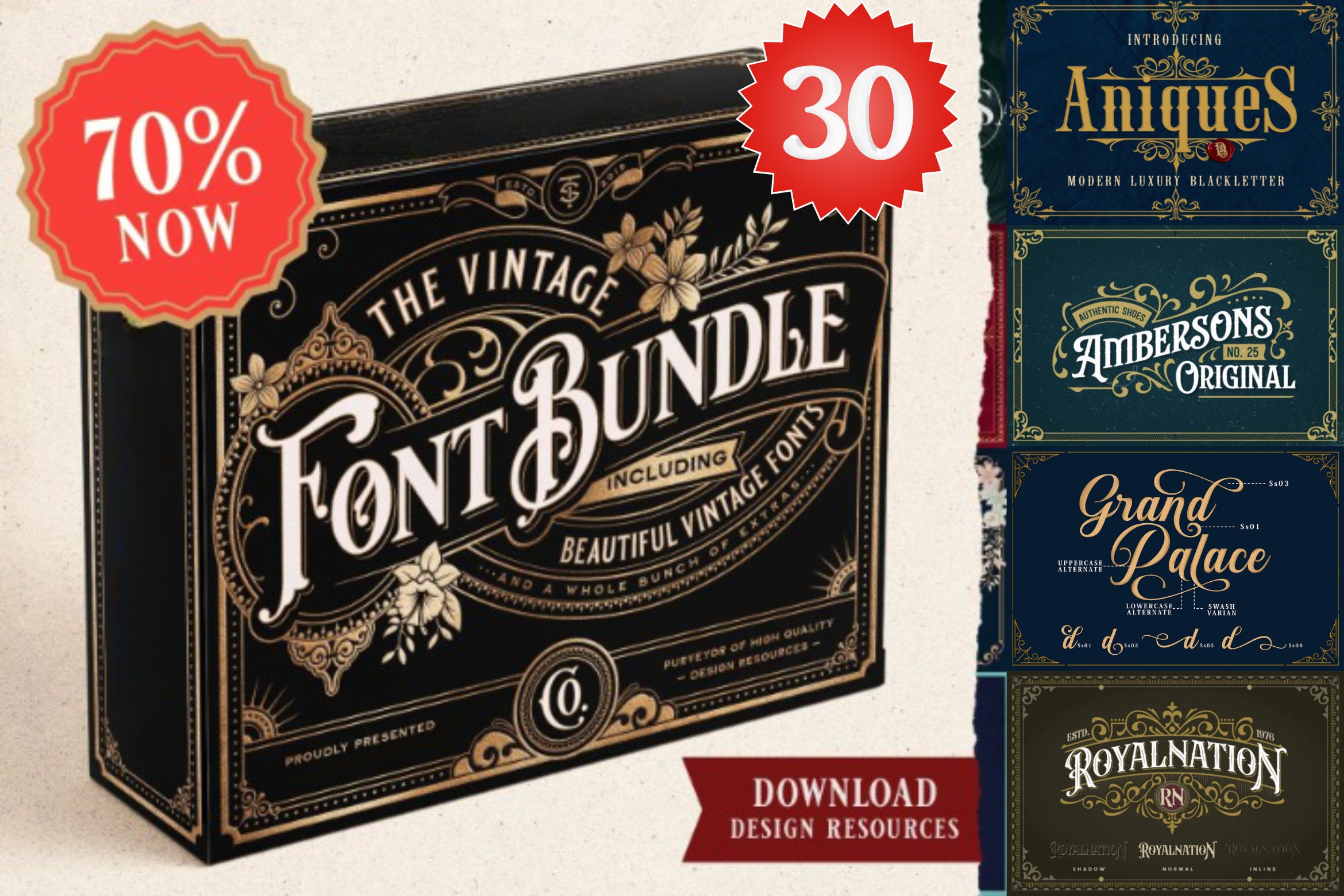 Vintage Sign Fonts 40+ Best Victorian Fonts (+ Fancy Victorian Era
