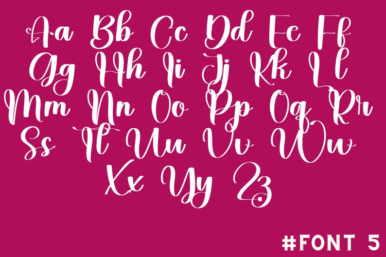 Barb Font Stylish Handwritten Typeface for Crafts and - Etsy