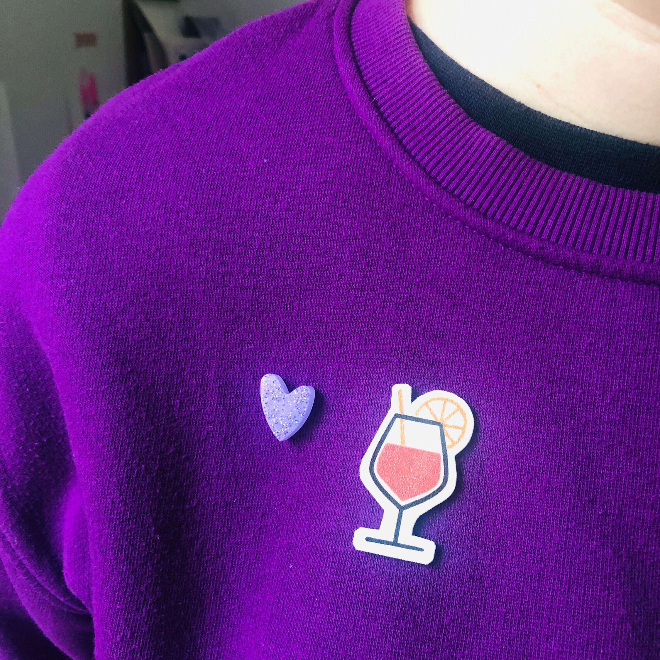 Italian Spritz Cocktail Pin Fun Gift for Your Bestie Drink Accessories ...