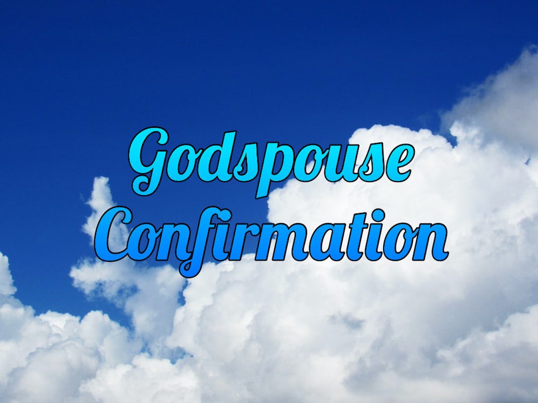 Godspouse Confirmation - Etsy