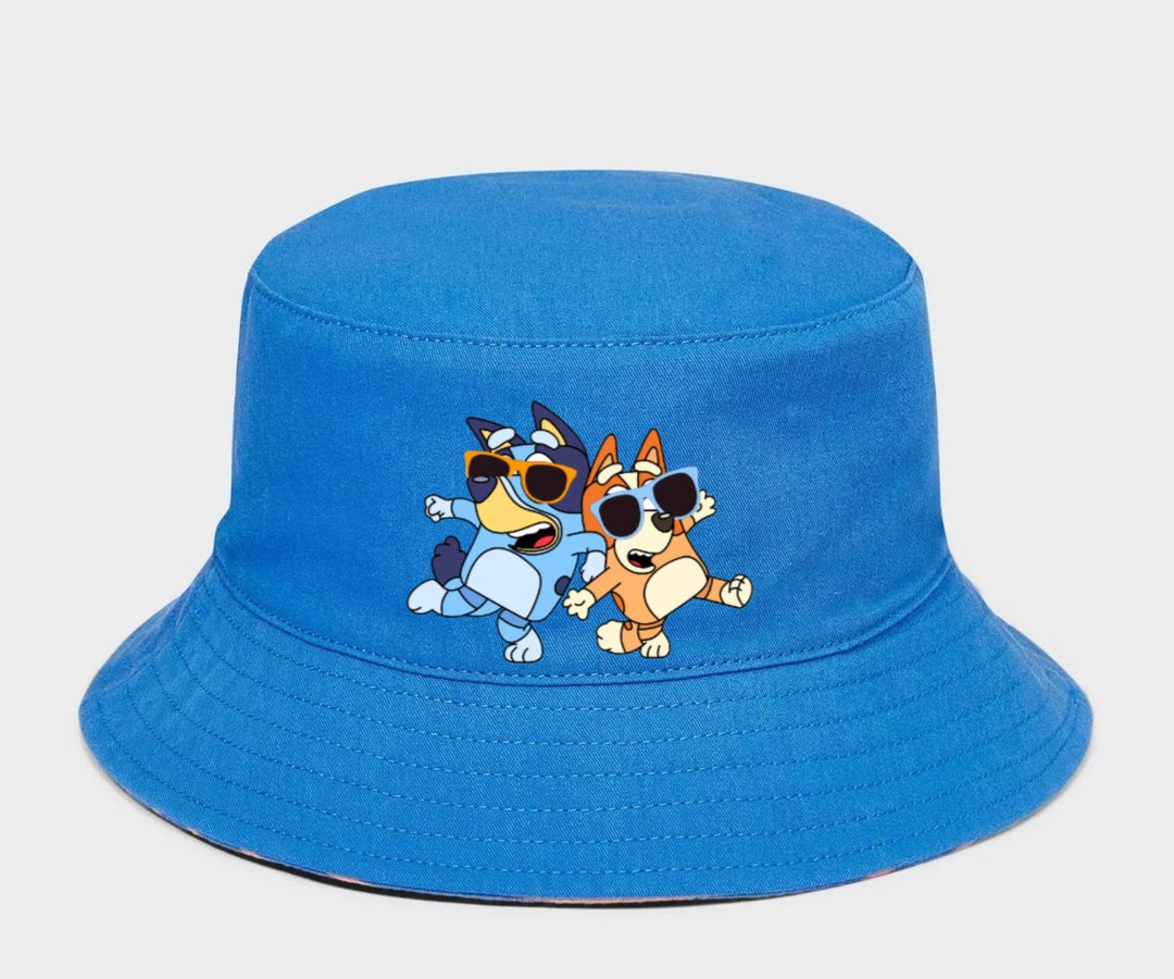 Wackadoo Summer Toddler Bucket Hat, Bluey and Bingo Sunglasses, Follow ...