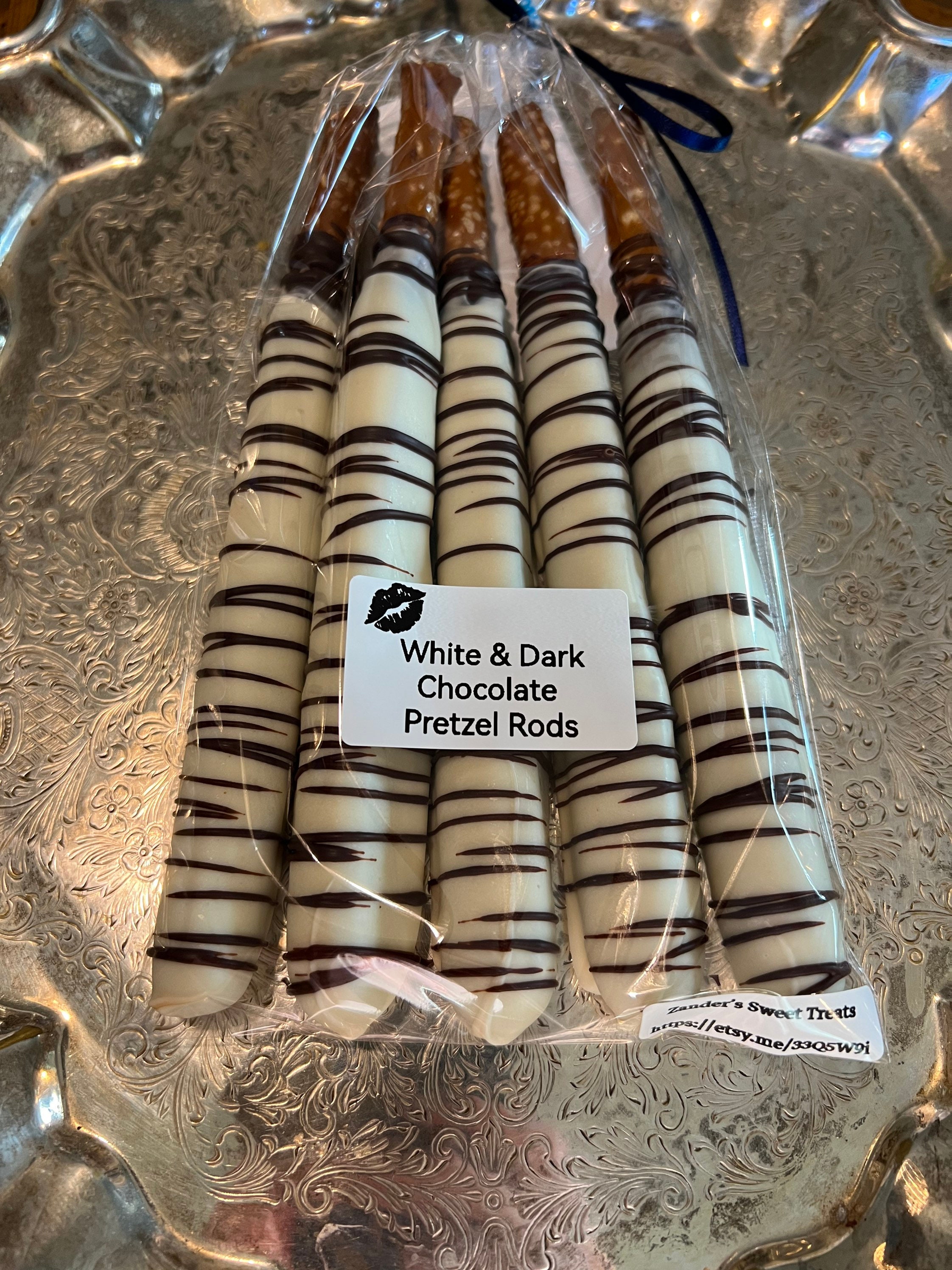 Chocolate Covered Pretzel Rods - Etsy