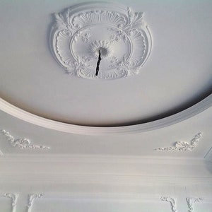 14",22",30" Vintage Plaster Ceiling Medallion-rosette: Ideal for Light ...