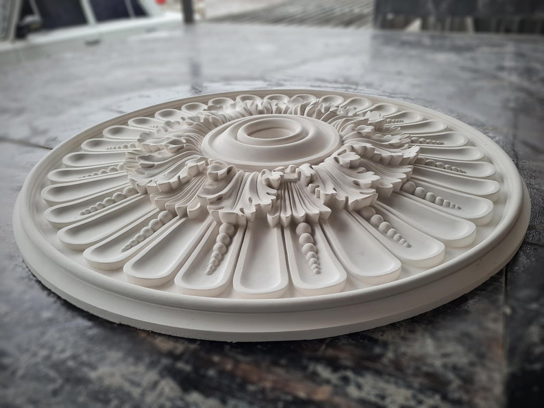 25 Vintage Plaster Ceiling Medallion With Elegant - Etsy