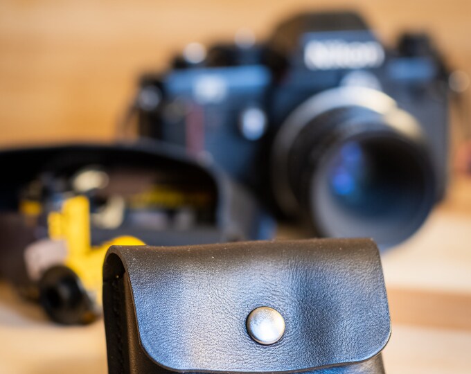 Photo Film Pouch 135 in Leather "new-york" - Etsy