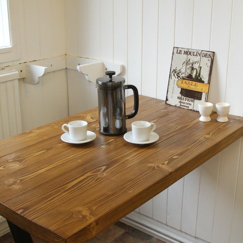 Rustic Wooden Breakfast Bar | Etsy