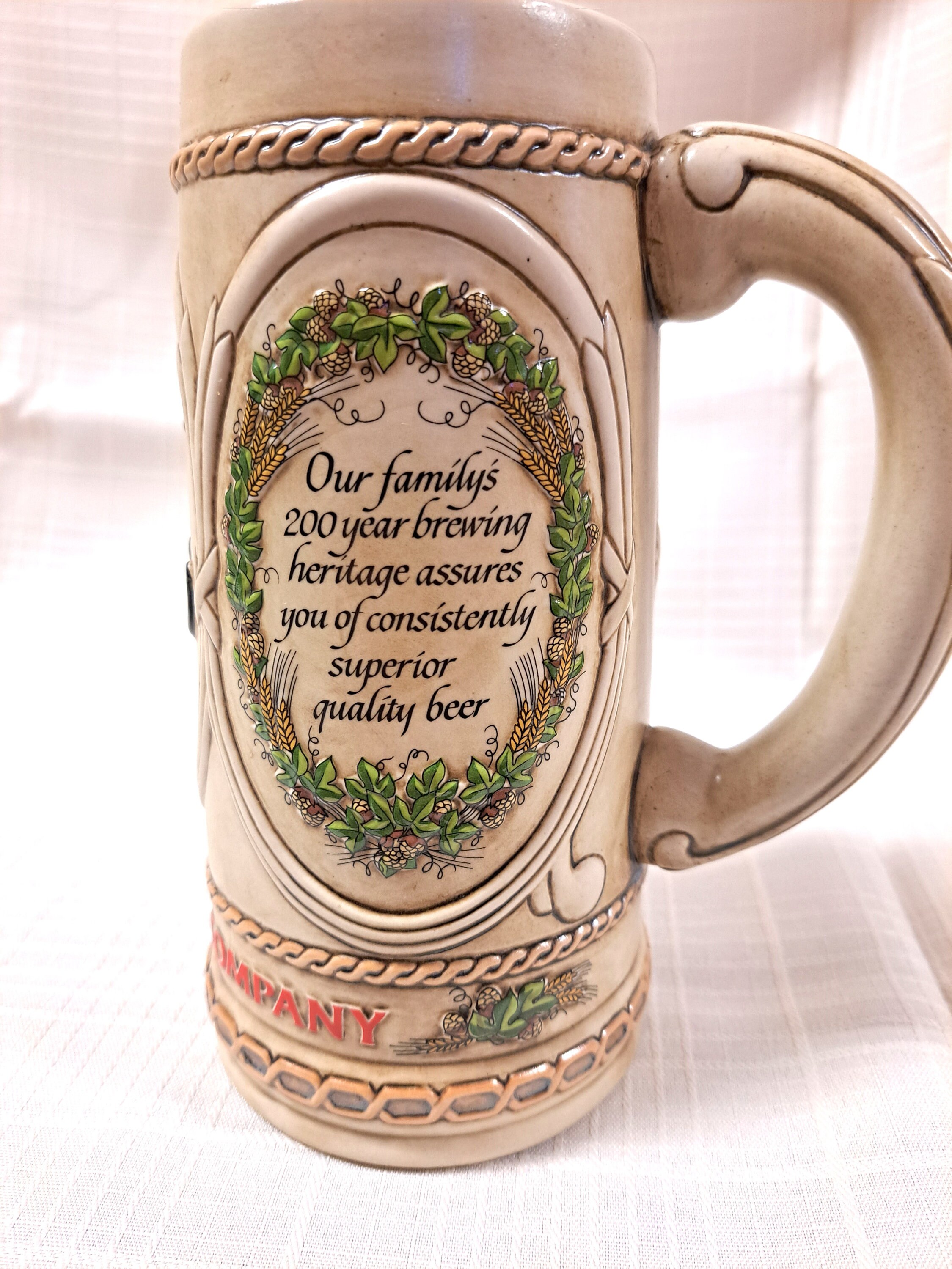 Stroh's Heritage Series Stein Vintage Mug - Etsy