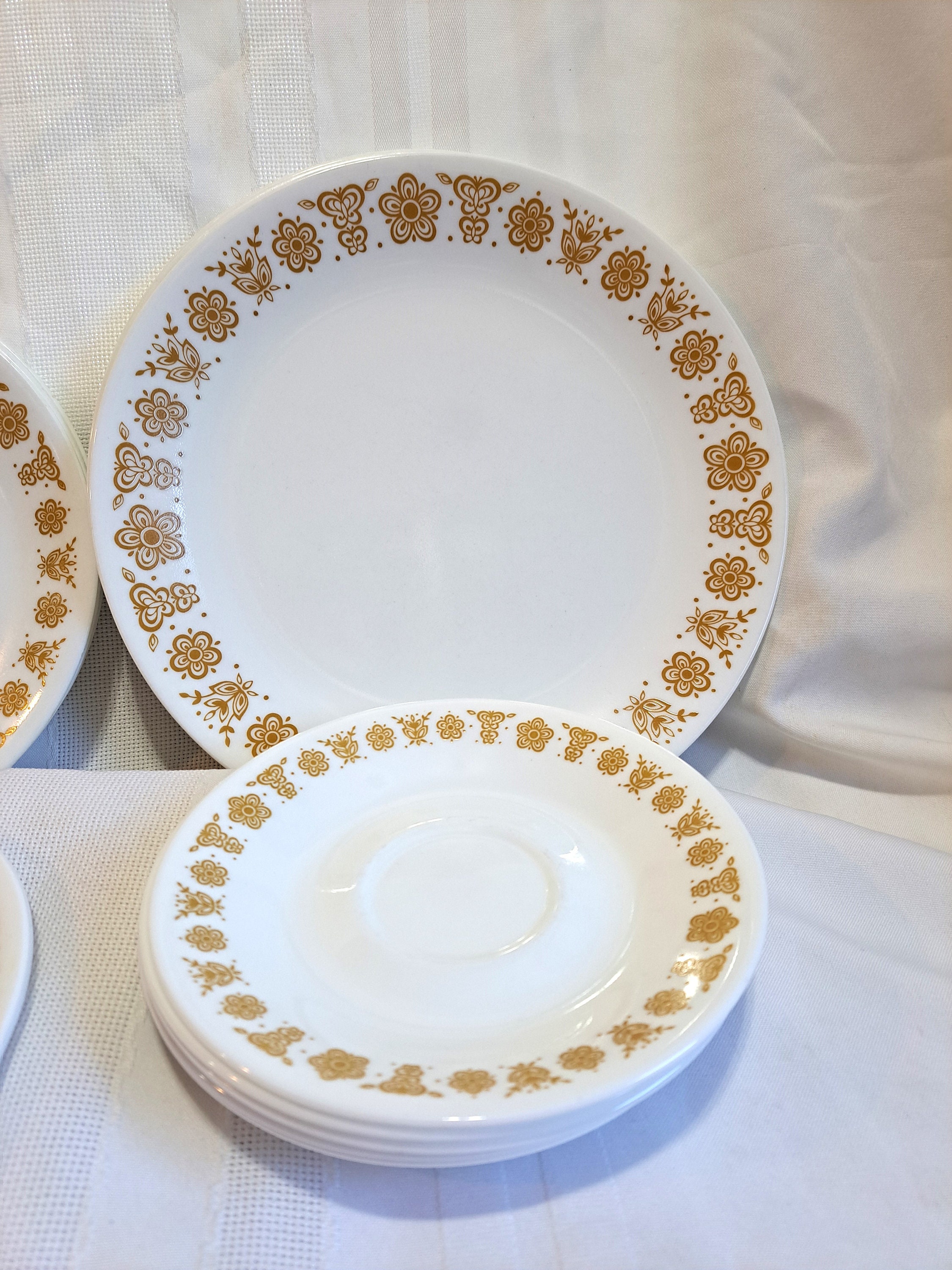 Vintage Corelle Butterfly Gold Replacement Dishes - Etsy