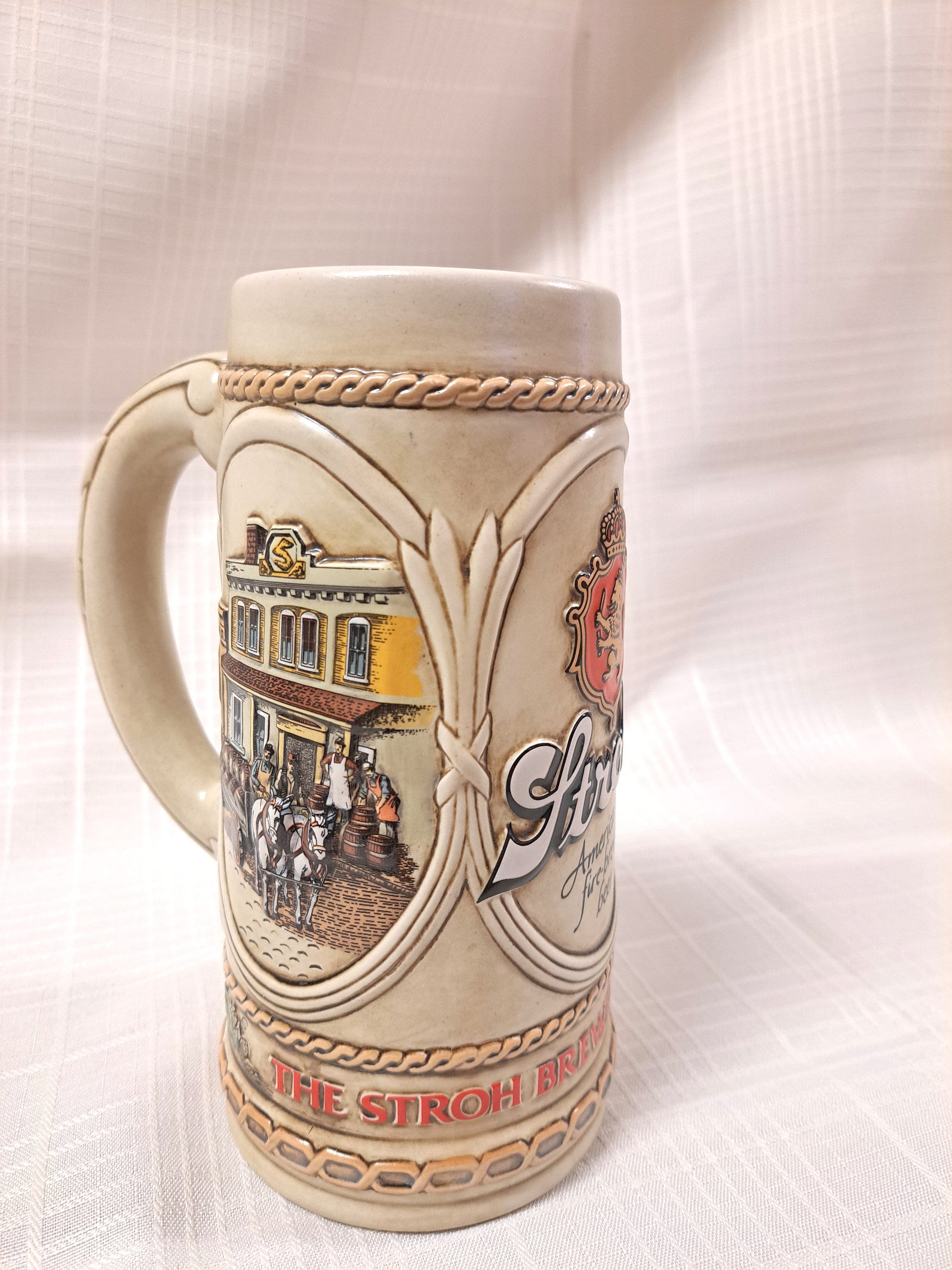 Stroh's Heritage Series Stein Vintage Mug - Etsy