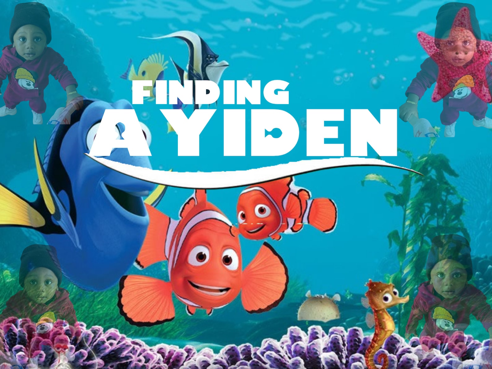 Finding Nemo Theme Backdrop - Etsy