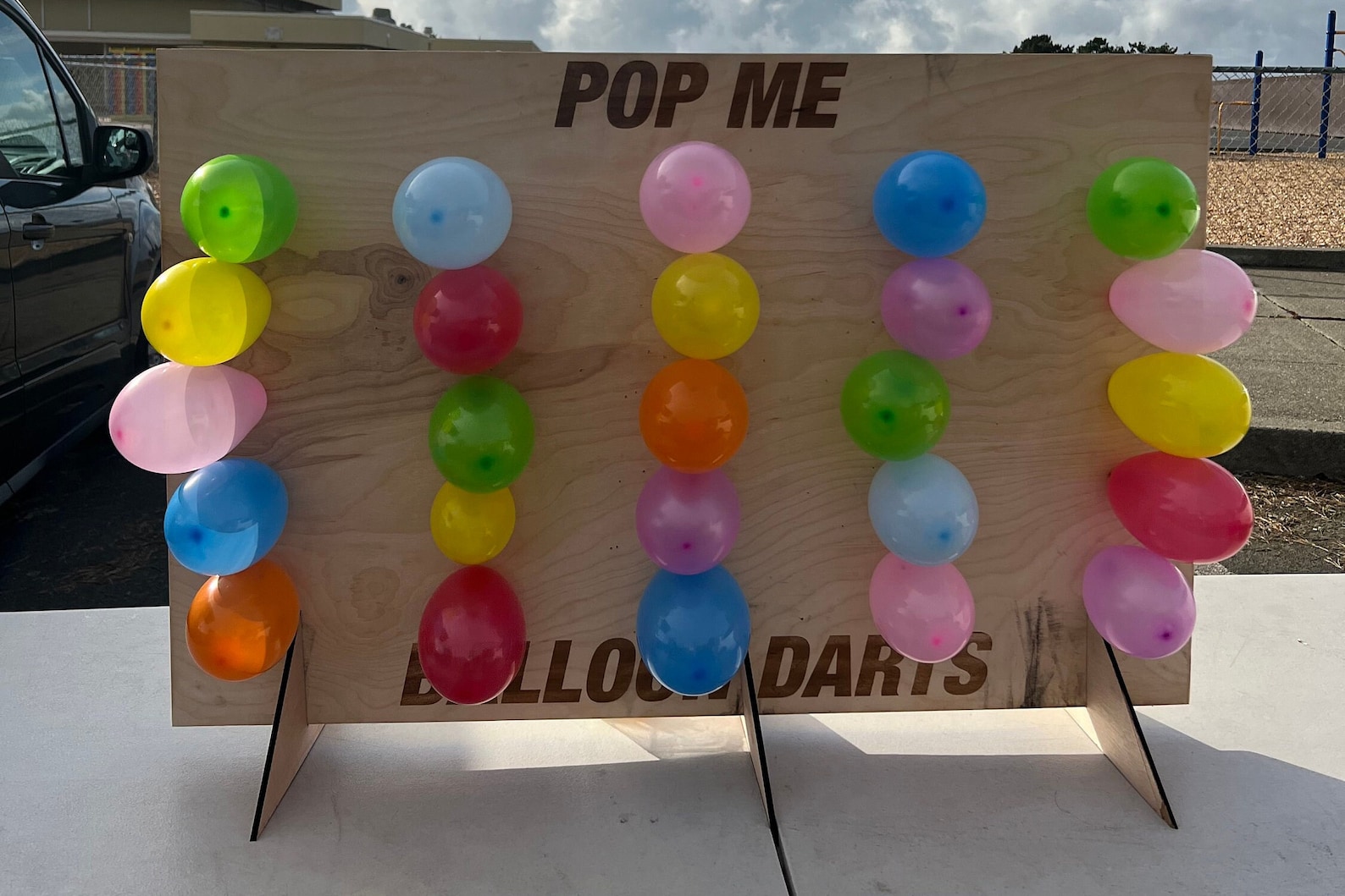 Balloon Pop Dart Game: Carnival Birthday Party Lawn Game - Etsy
