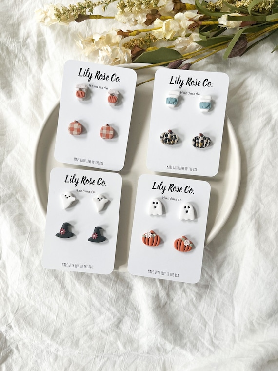 Build Your Own Stud Packs Fall Stud Packs Clay Studs - Etsy