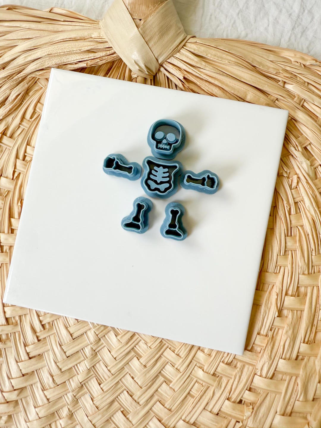 Skelaton Clay Cutter /clay Cutters / Halloween Clay Cutters / Fall Clay ...
