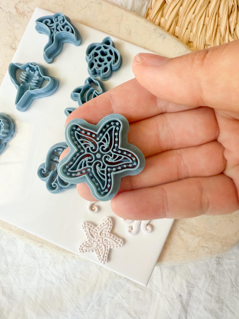 Starfish Clay Cutters /clay Cutters / Sea Life - Etsy