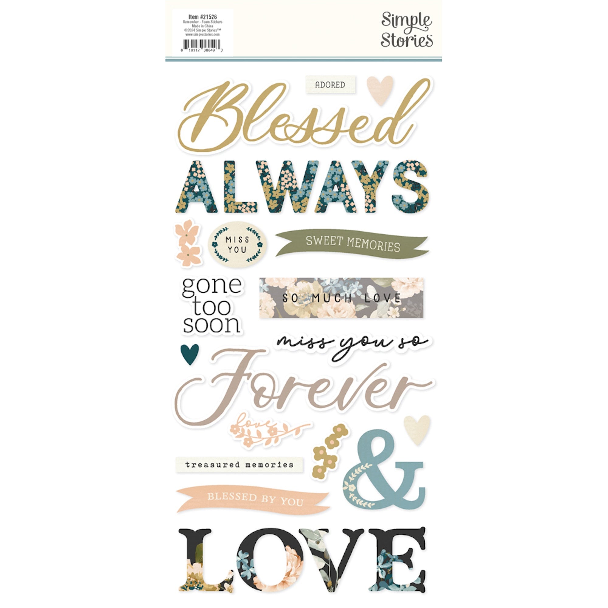 NEW!!! Remember Paper Collection Simple Stories Scrapbook Memory ...