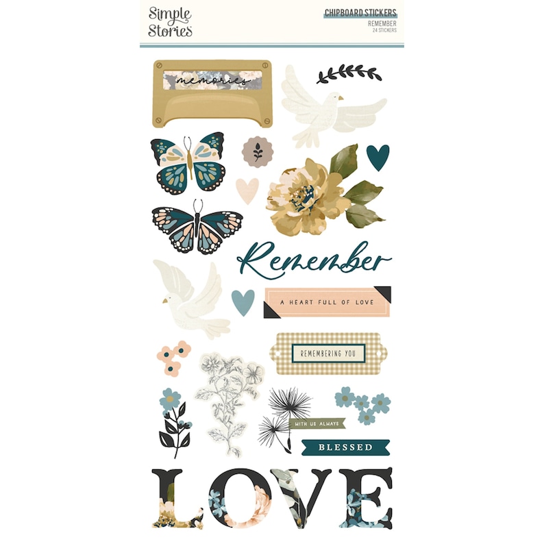 NEW!!! Remember Paper Collection Simple Stories Scrapbook Memory ...