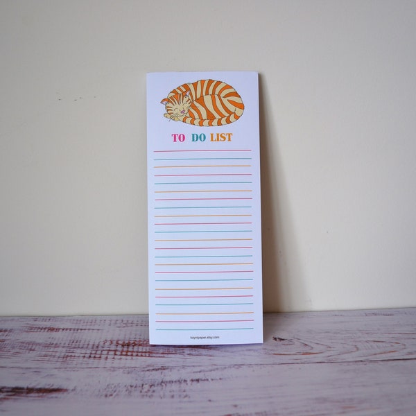 To Do List Pad - Etsy
