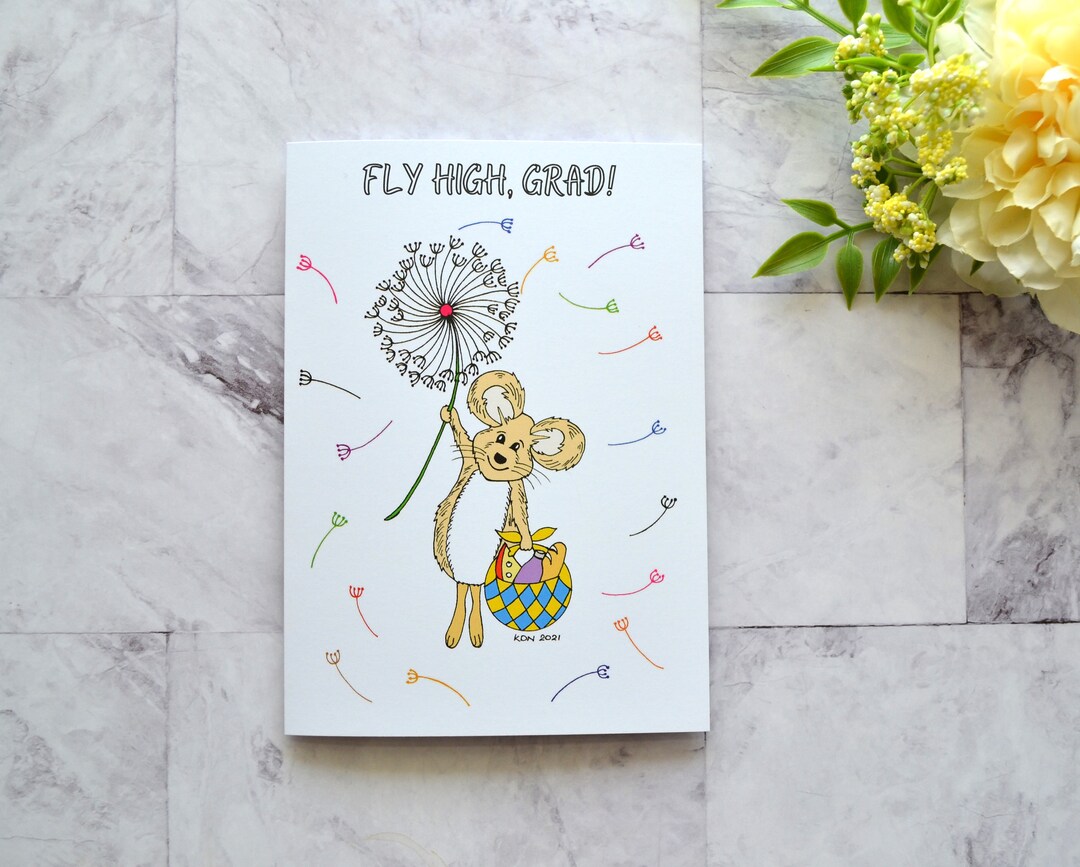 Graduation Card, Fly High Grad - Etsy