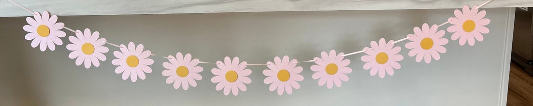 Daisy Banner, Daisy Birthday Banner, Daisy Party Decor, Daisy Birthday ...