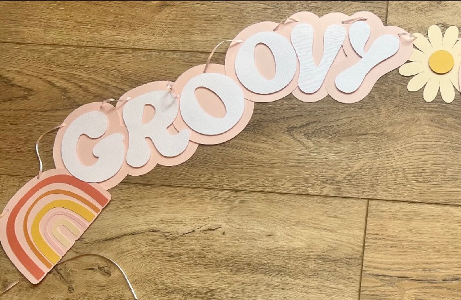 Groovy Birthday Party Banner Custom Age Birthday Banner | Etsy