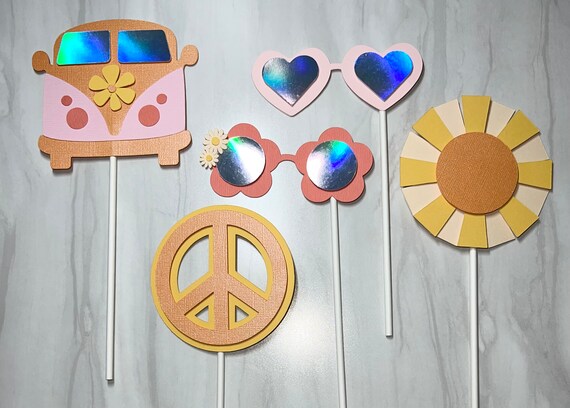 Groovy Cake Toppers Groovy Birthday Cake Topper Two Cake | Etsy