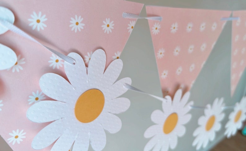 Daisy Banner, Daisy Birthday Banner, Daisy Party Decor, Daisy Birthday ...