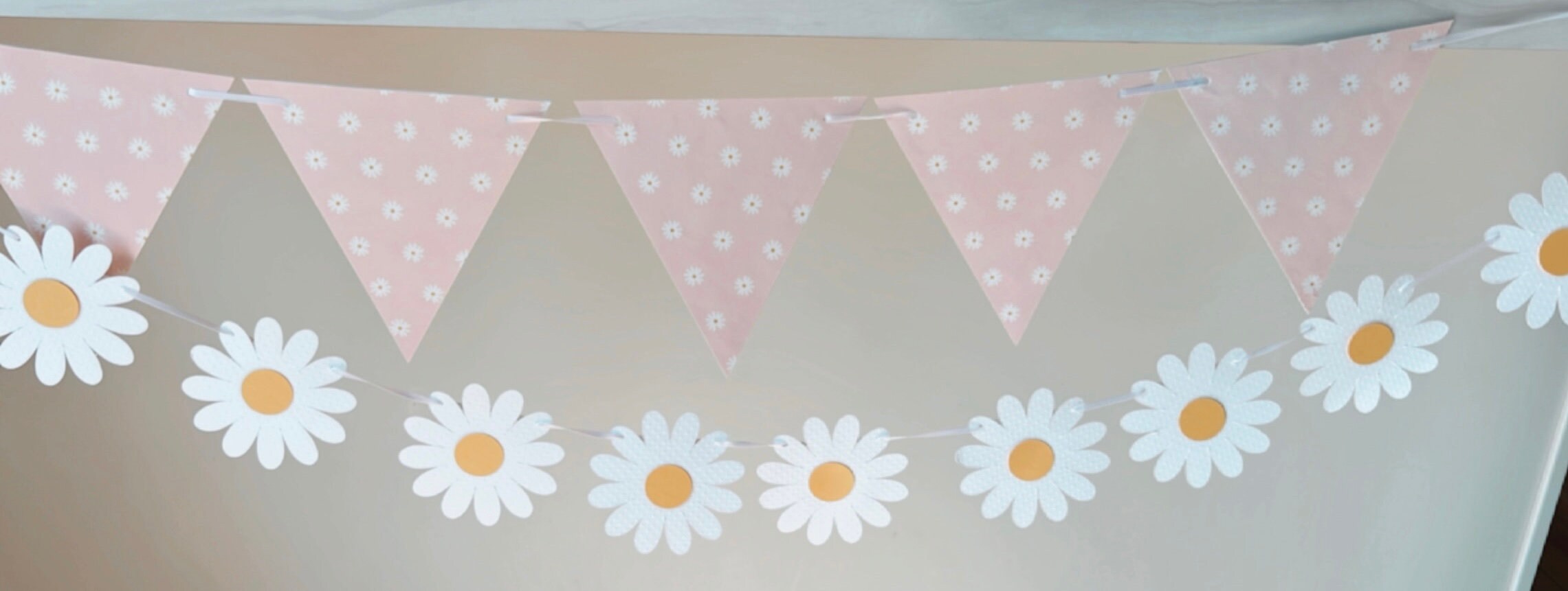 Daisy Banner, Daisy Birthday Banner, Daisy Party Decor, Daisy Birthday ...