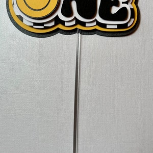 One Happy Dude Cake Topper, First Birthday, One Happy Guy Birthday ...