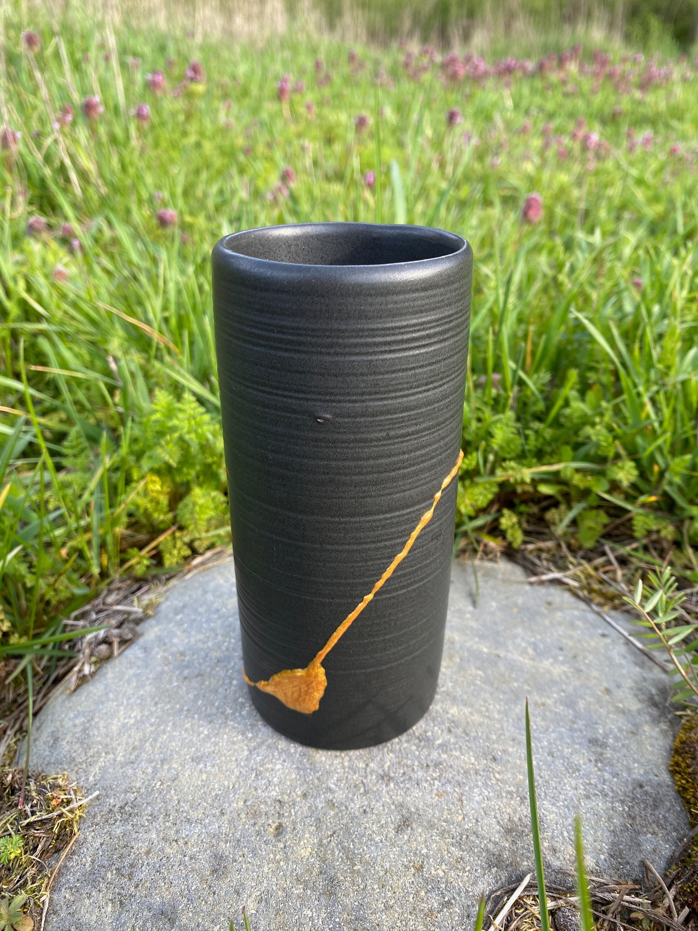 Kintsugi Flower Vase - Etsy