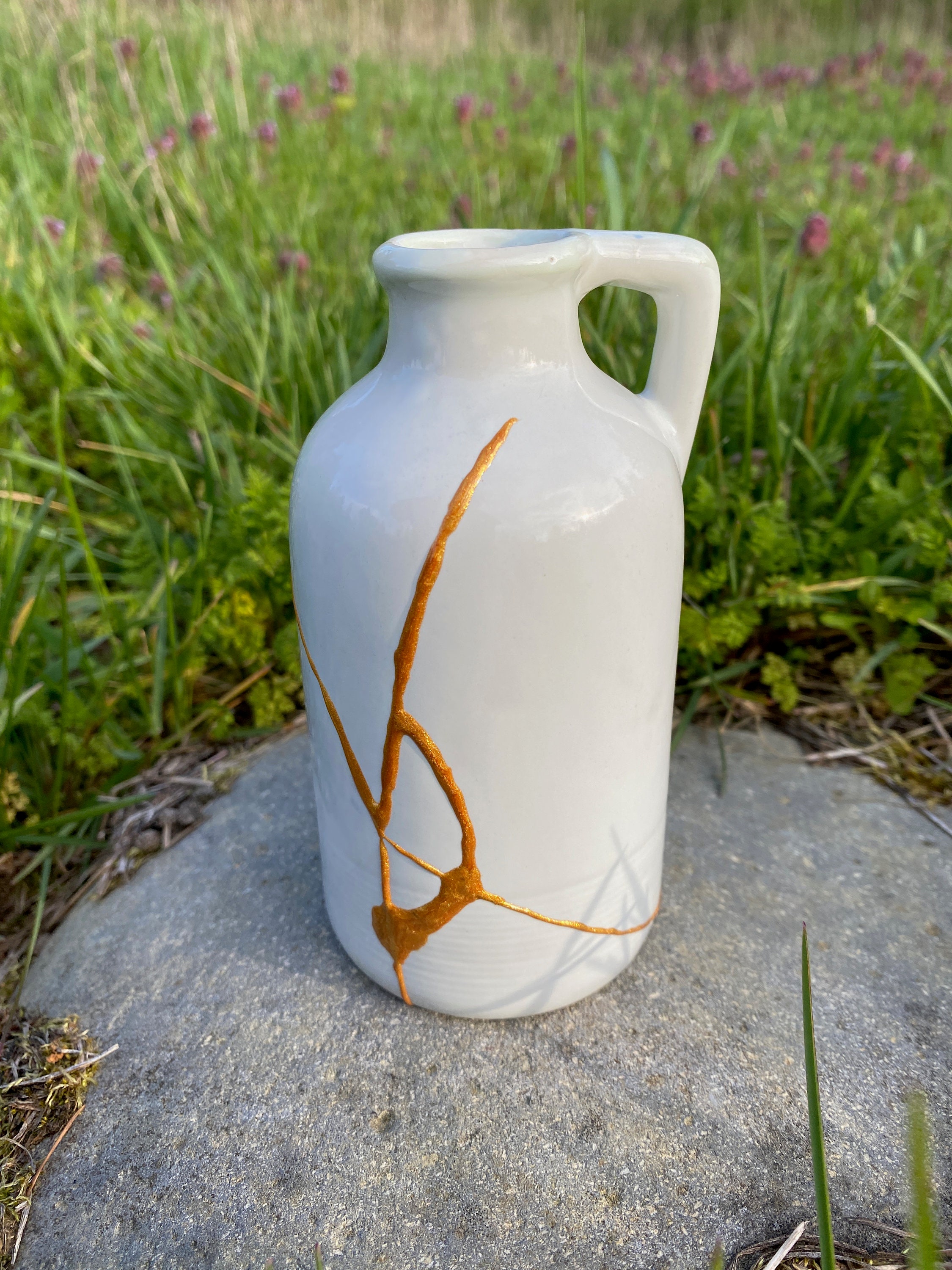 Kintsugi Flower Vase - Etsy