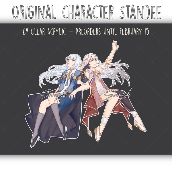 Acrylic Character Standee - Etsy