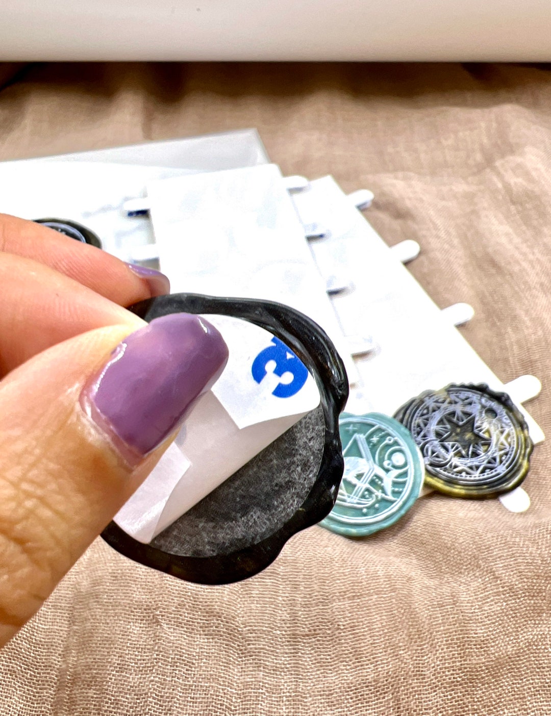 3M Wax Seal Adhesive Tape Double Sided Adhesive Backing - Etsy