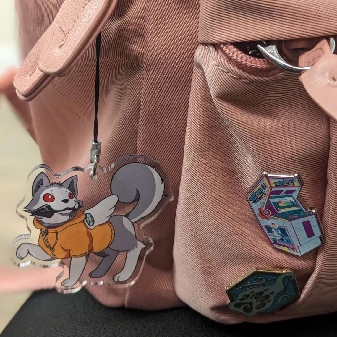 Koromaru Persona 3 Acrylic Keychain - Etsy