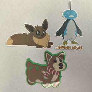 Global...what || Eiscue Pokemon Vinyl Sticker - Etsy