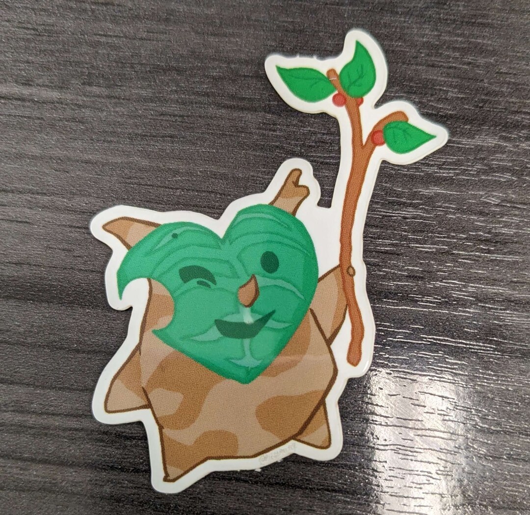 Ya-ha-ha! | Cute Korok Vinyl Sticker - Etsy