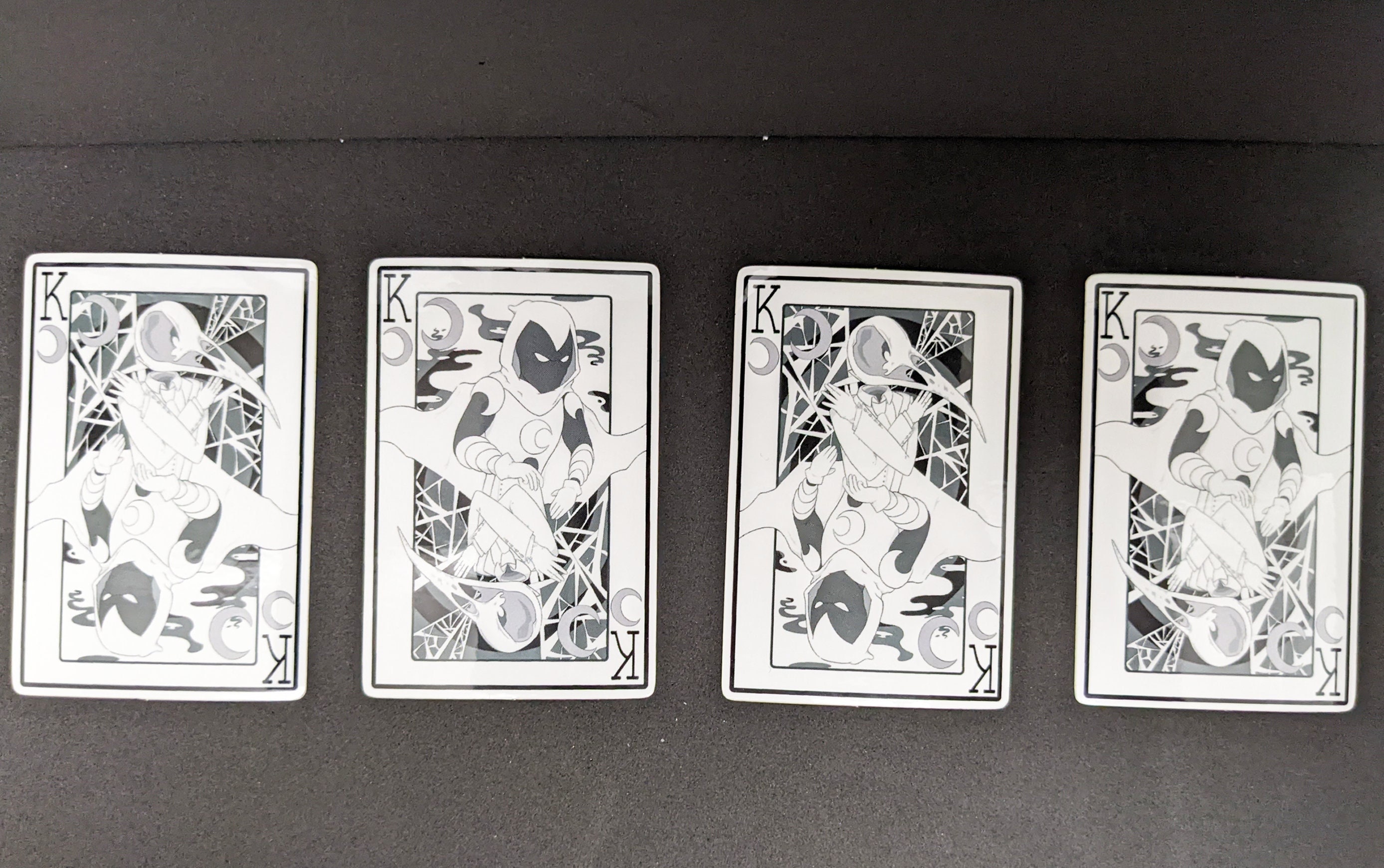 King Me: Moon Knight Vinyl Sticker - Etsy