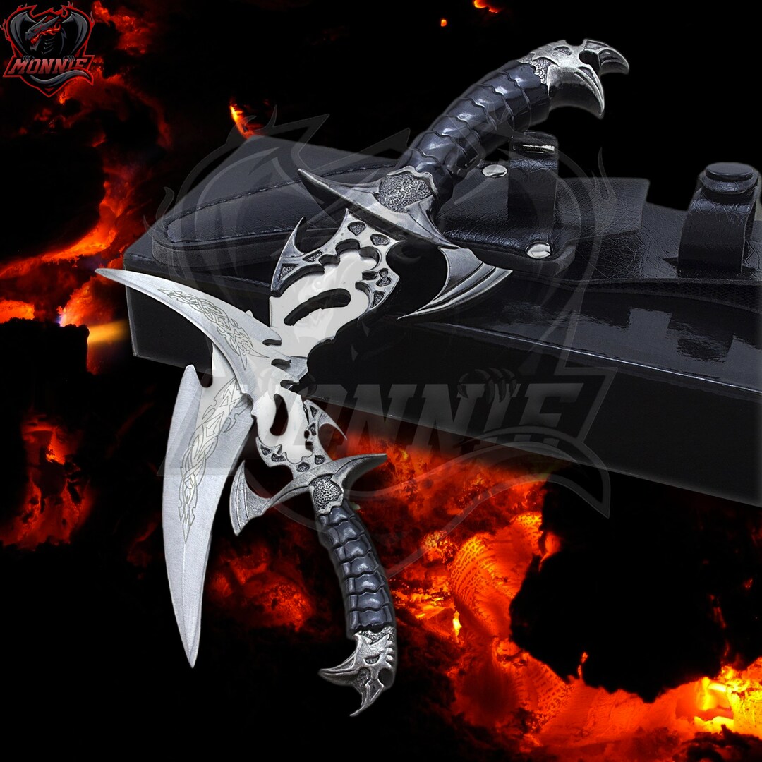 2PC Fantasy Claw Dagger Set Best Dagger for Huntingcampin - Etsy