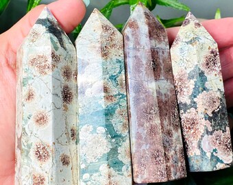 Green Sakura Jasper - Etsy