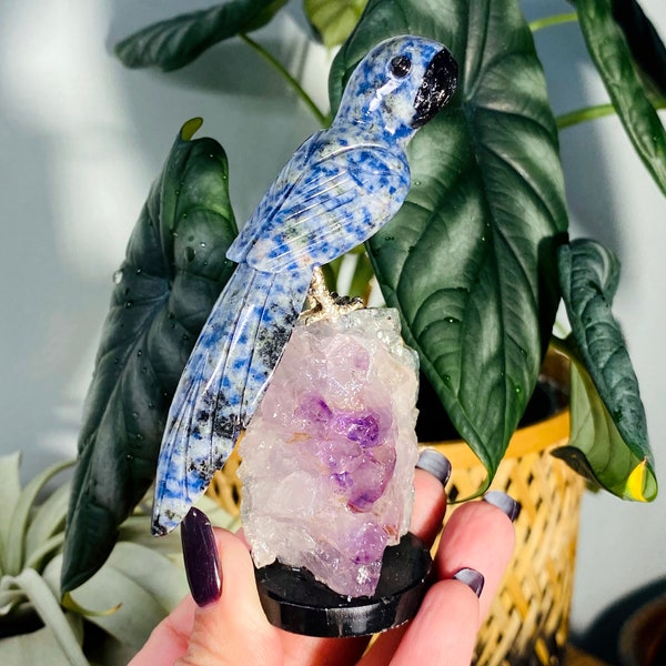 Crystal Bird Figurine - Etsy