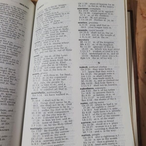 Holy Bible King James Version Giant Print Red Letters Reference Nelson ...