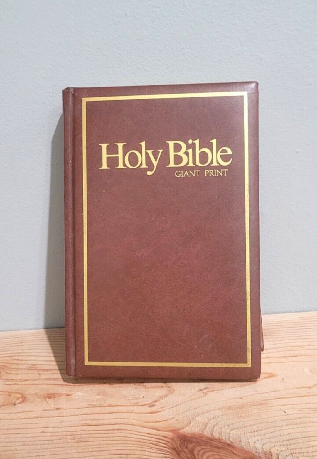Holy Bible King James Version Giant Print Red Letters Reference Nelson ...