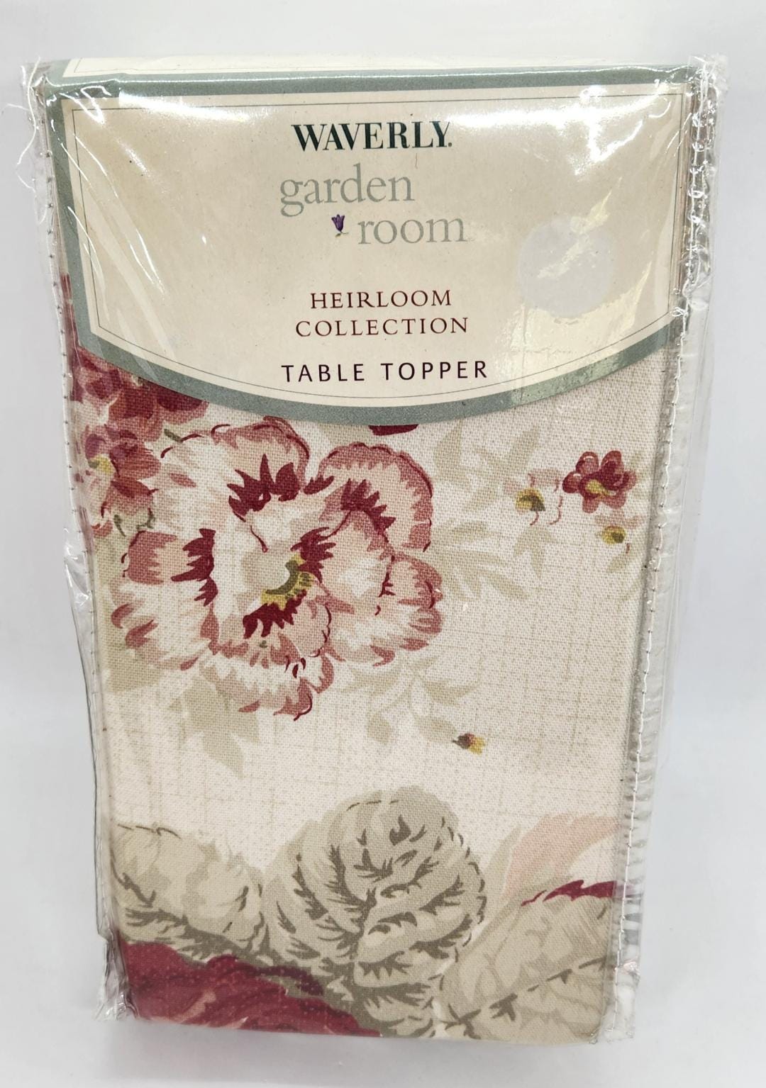 Vintage Rose Waverly Ruffled Table Topper - New in Pkg - 36" Square - Etsy