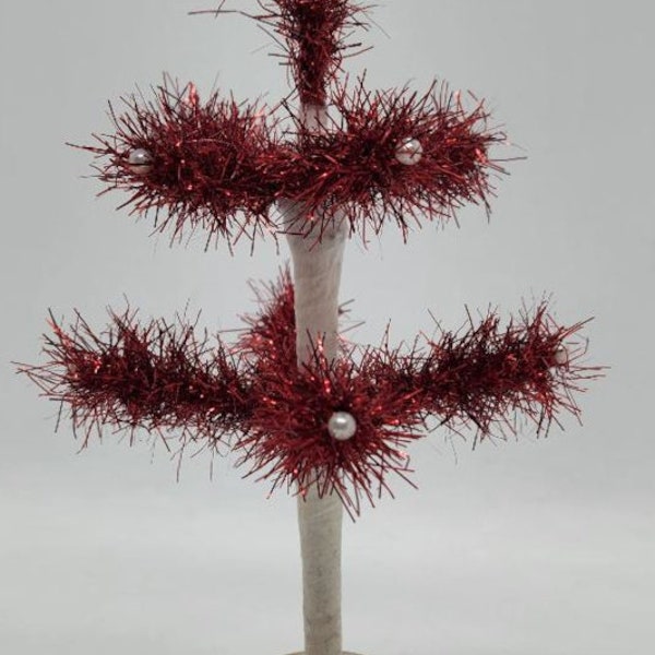 Tinsel Tree Topper - Etsy