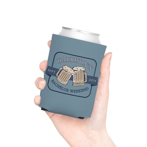 Bachelor Party Favors, Bachelor Party Can Coolers, Groom Beer Can ...