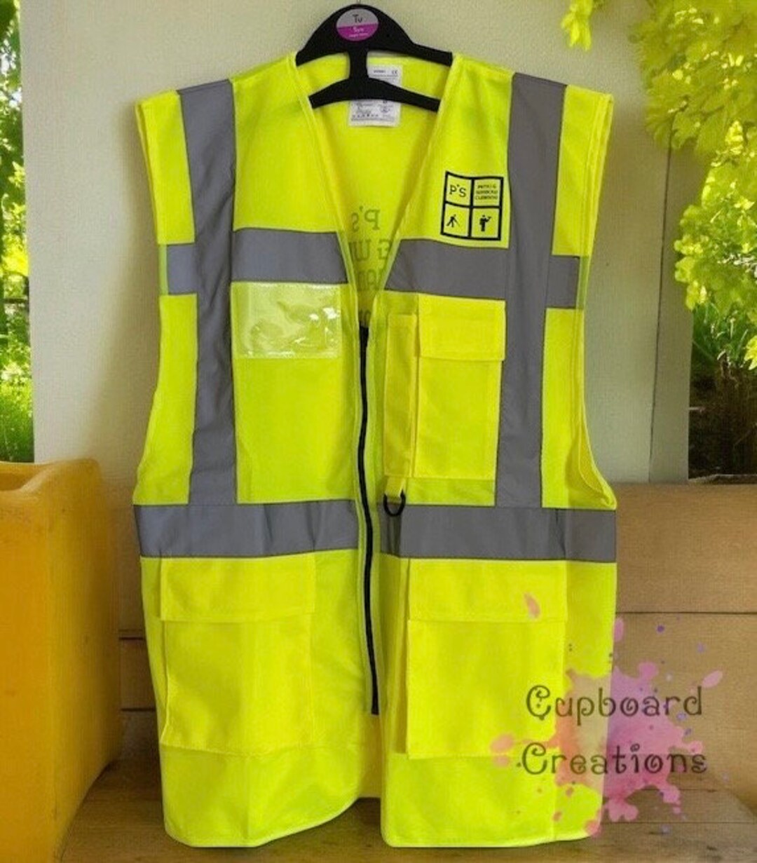 Personalised Custom Hi-vis Vest - Etsy UK