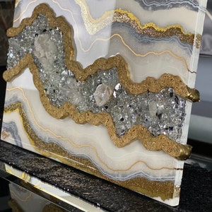 Custom Resin Geode Wall Art Commission Custom Wall Art - Etsy